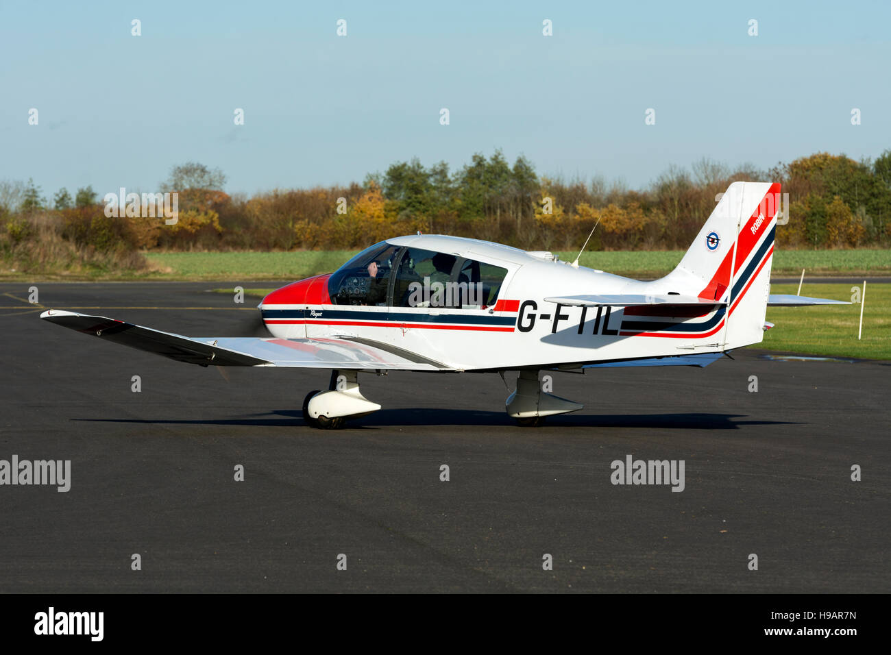 Robin DR400-180 Regent at Turweston Aerodrome, Buckinghamshire, UK (G ...