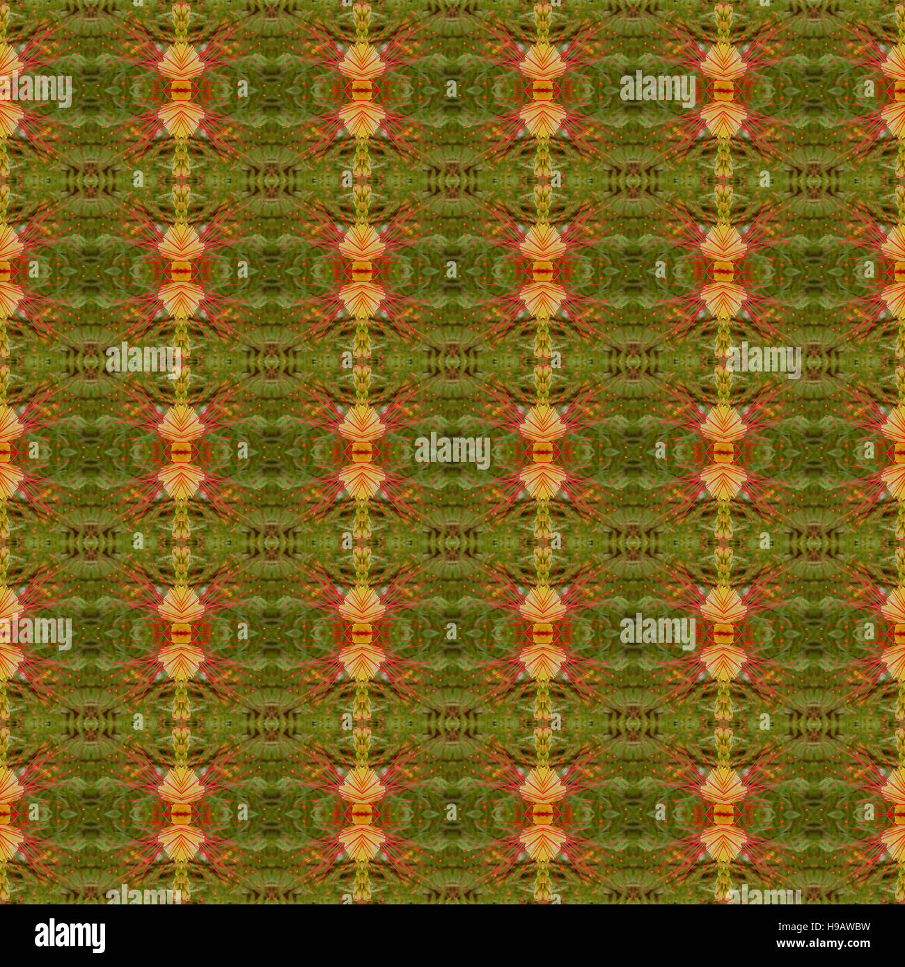 Red and yellow/green abstract seamless pattern Stock Photo - Alamy
