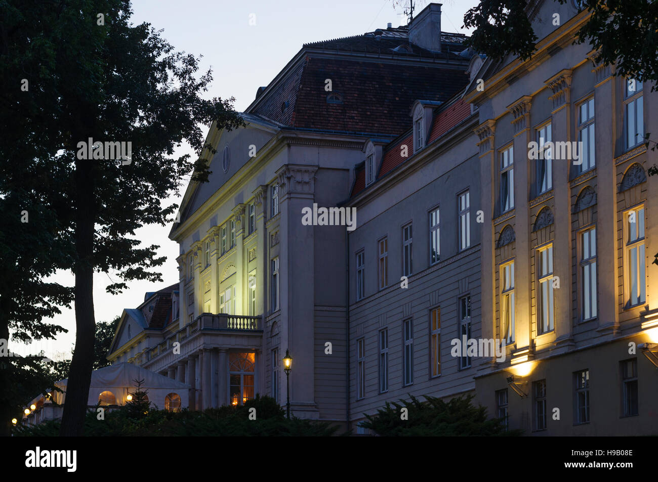 Wien vienna castle schloss wilhelminenberg hi-res stock photography and ...