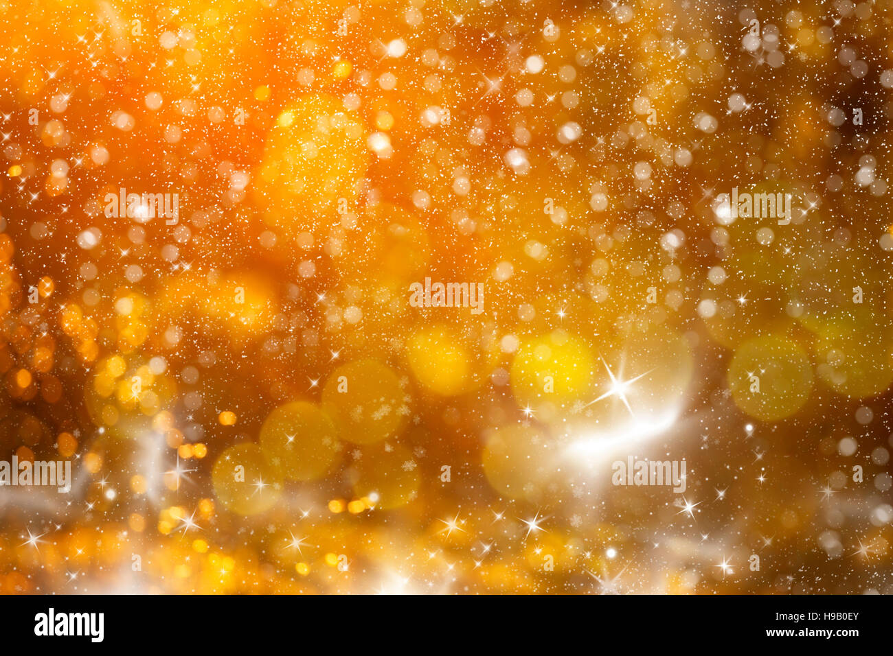 Abstract colorful holiday background of sky with fireworks and stars ...