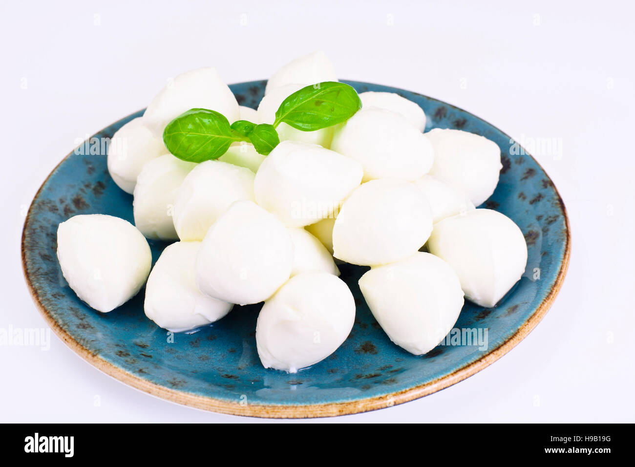 Mozzarella Balls Mini Studio Photo Stock Photo - Alamy
