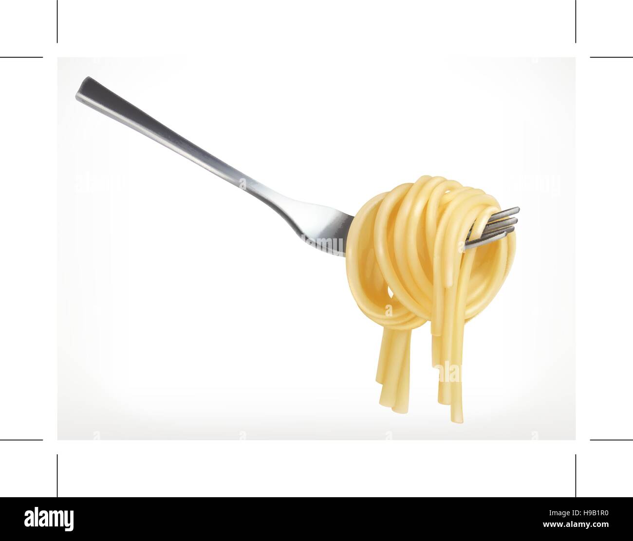 Italian cuisine pasta on Stock Vector Images - Alamy