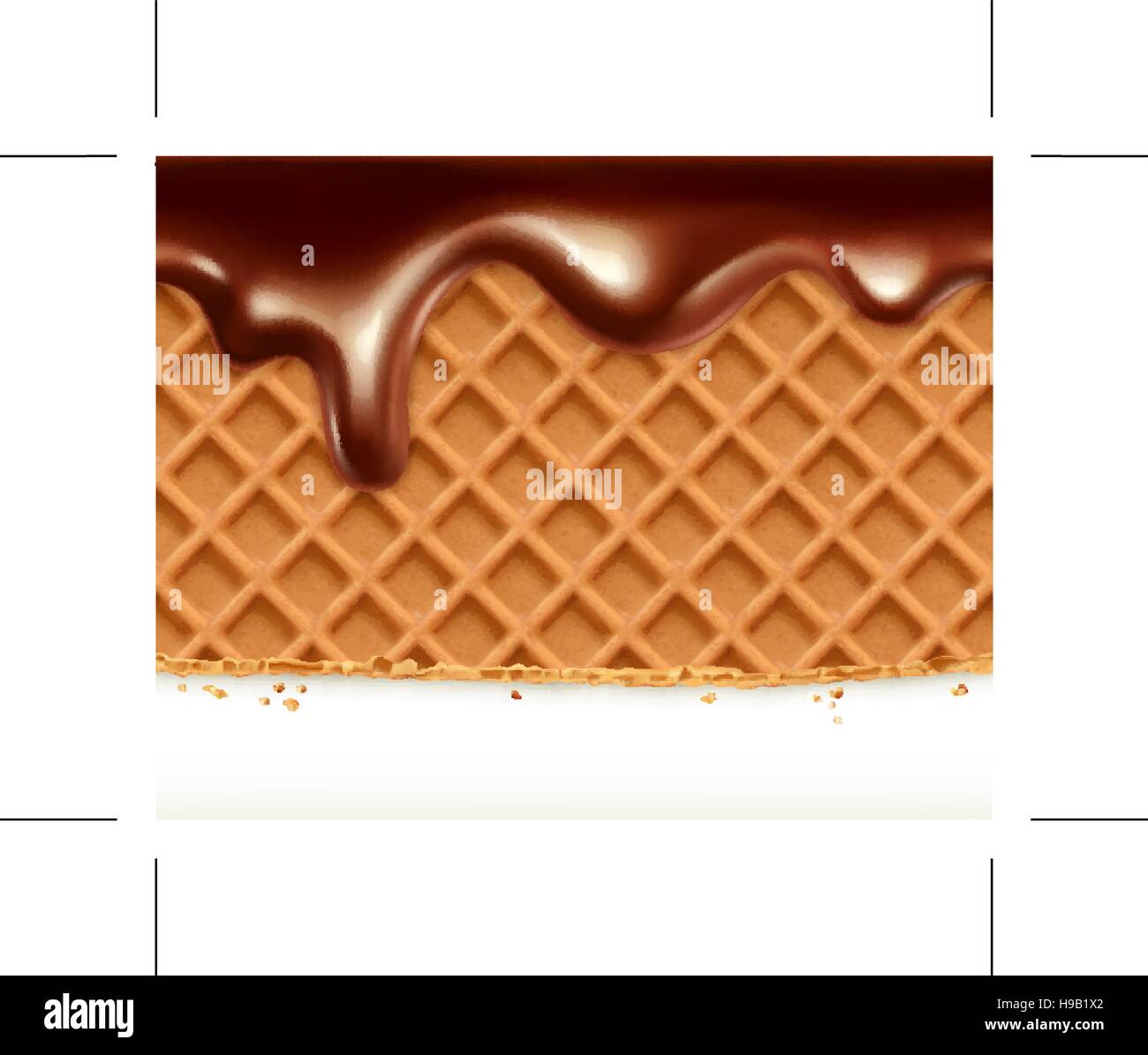 Photo delicious chocolate dessert Stock Vector Images - Alamy
