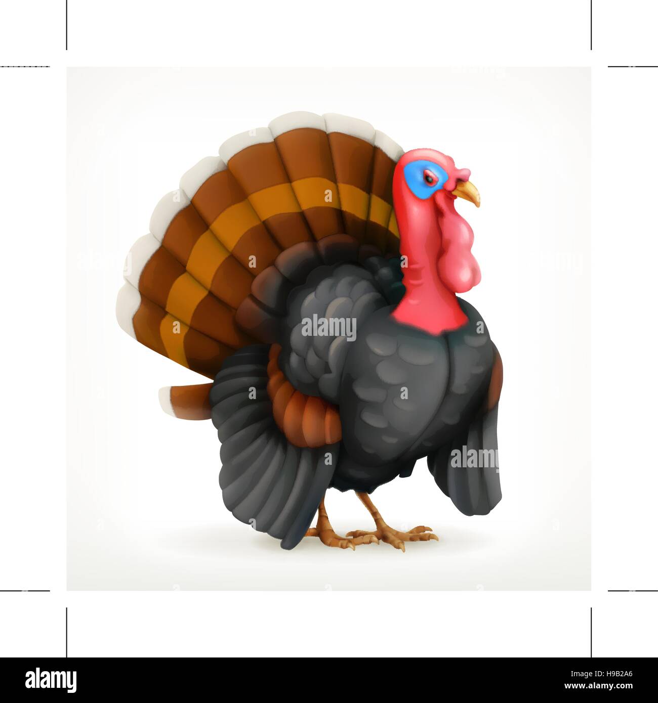 Turkey, vector icon Stock Vector Image & Art - Alamy