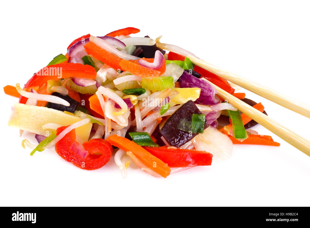 A Mix of Chinese Vegetables Studio Photo Stock Photo - Alamy