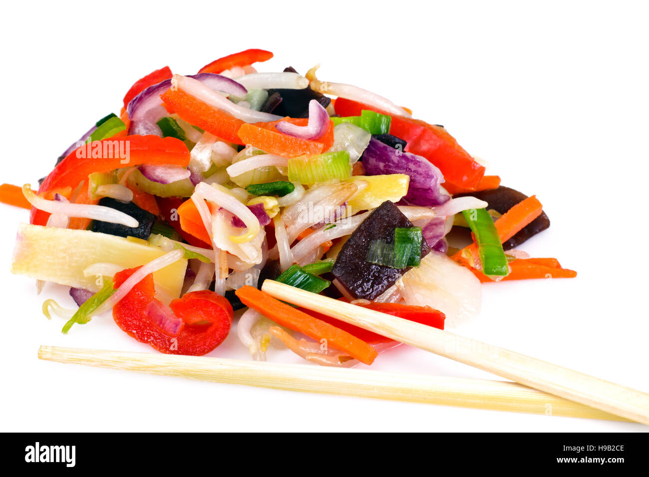 A Mix of Chinese Vegetables Studio Photo Stock Photo - Alamy