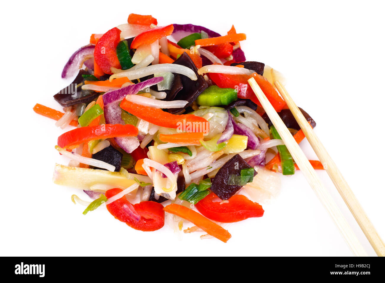 A Mix of Chinese Vegetables Studio Photo Stock Photo - Alamy