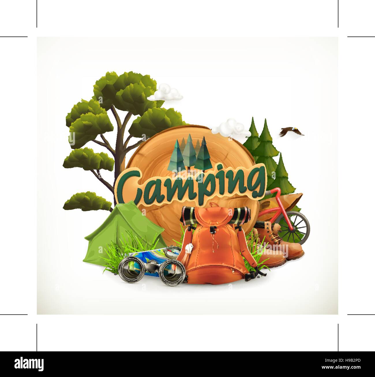 Adventure time vector vectors Cut Out Stock Images & Pictures - Alamy