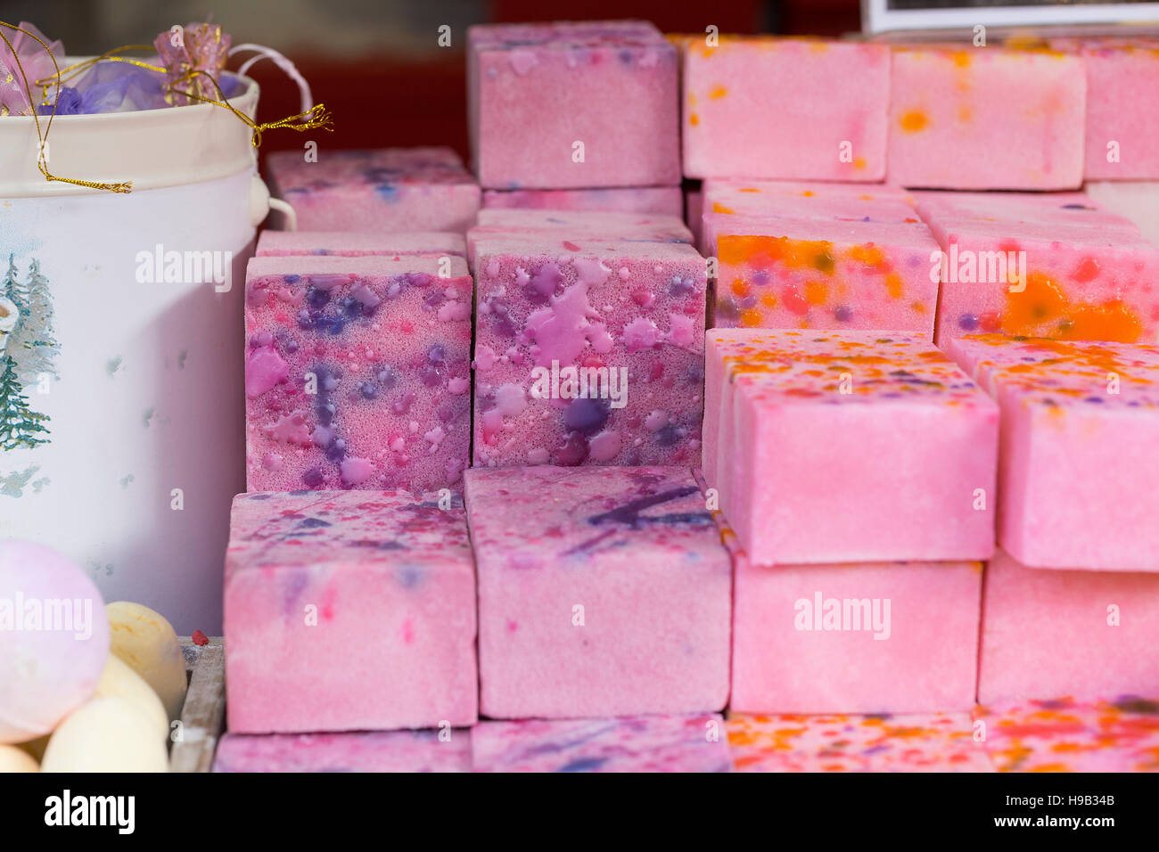 Handmade soap block hi-res stock photography and images - Alamy