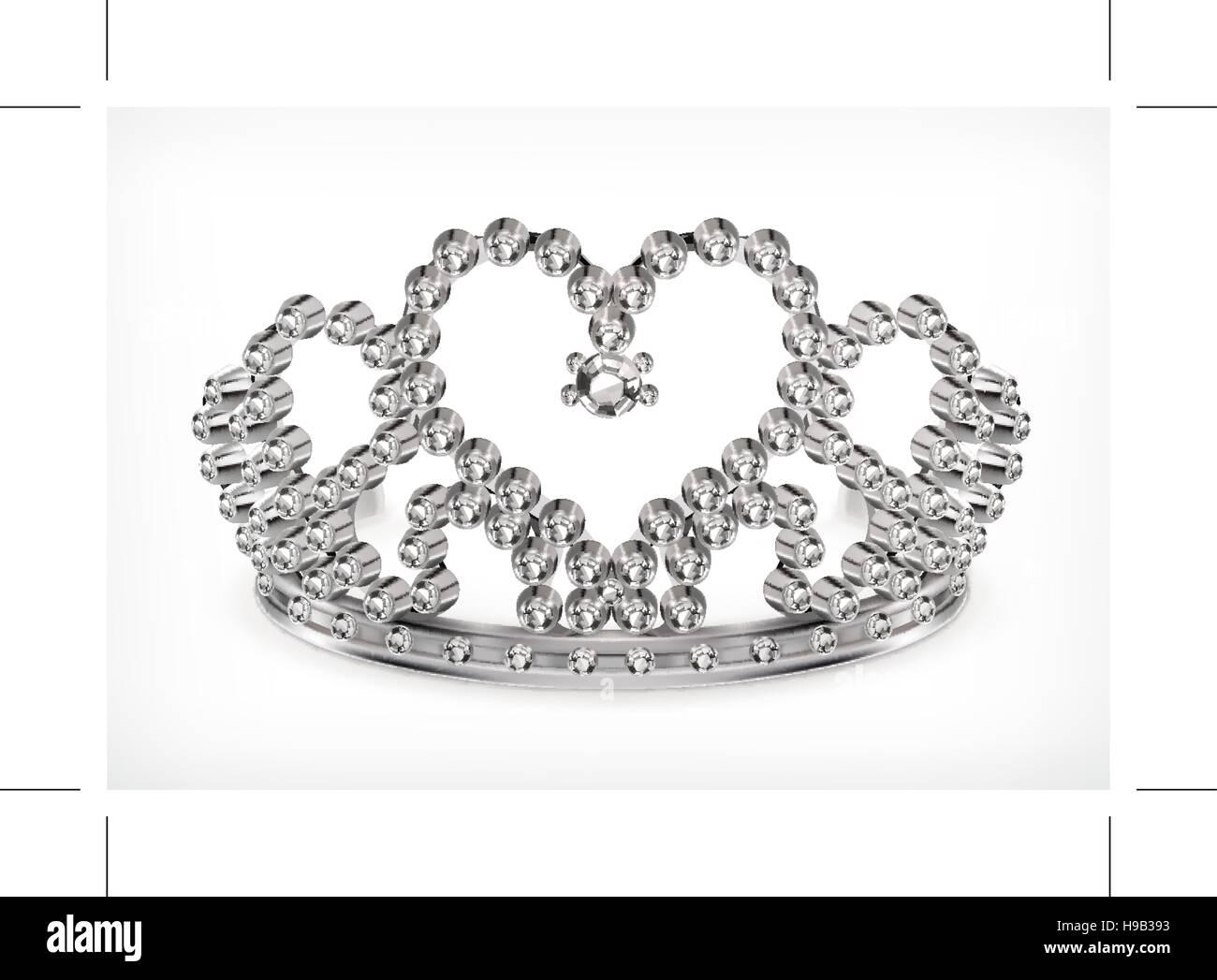 Diamond diadem Cut Out Stock Images & Pictures - Alamy