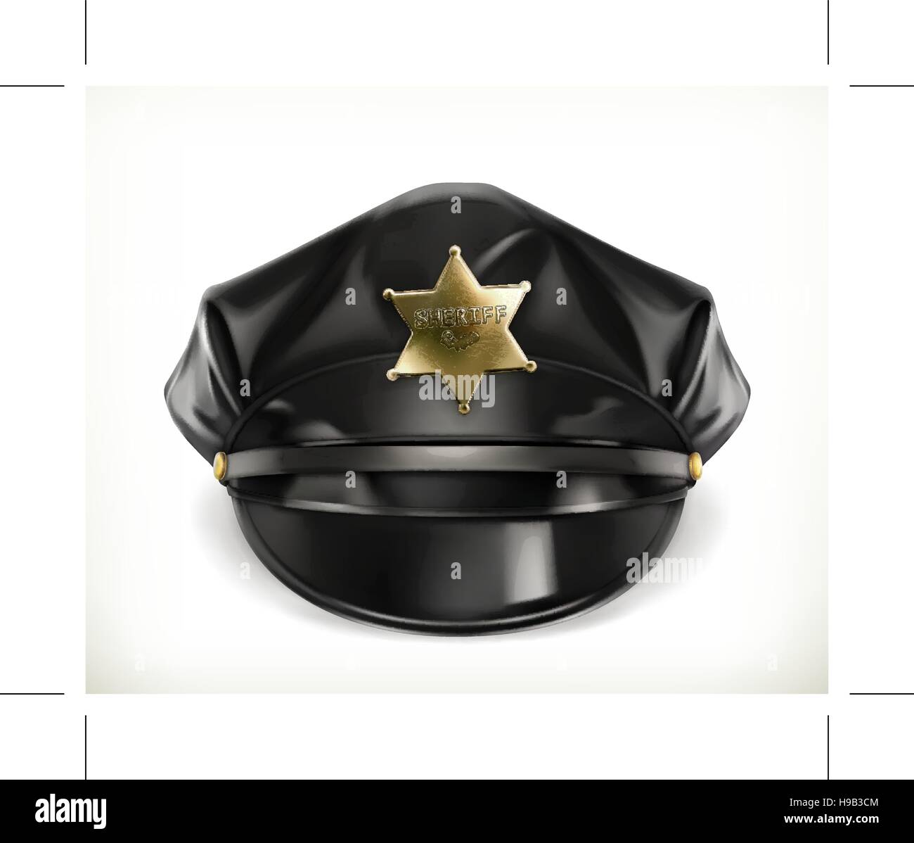 Peaked cap, vector icon Stock Vector Image & Art - Alamy