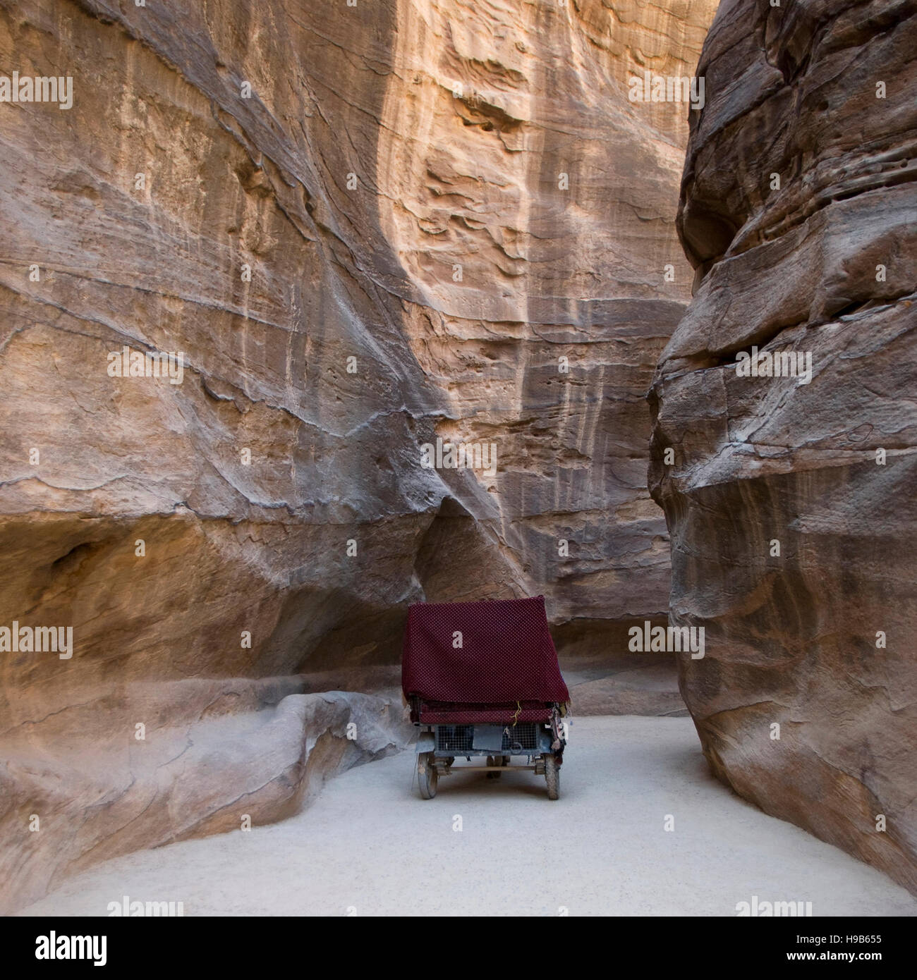Wall of gorge siq in petra hi-res stock photography and images - Alamy