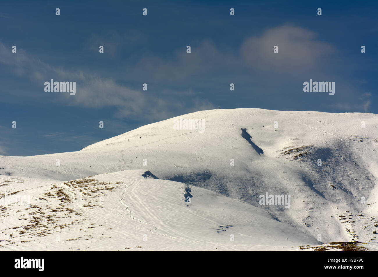 First autumn snow in the mountains Stock Photo - Alamy