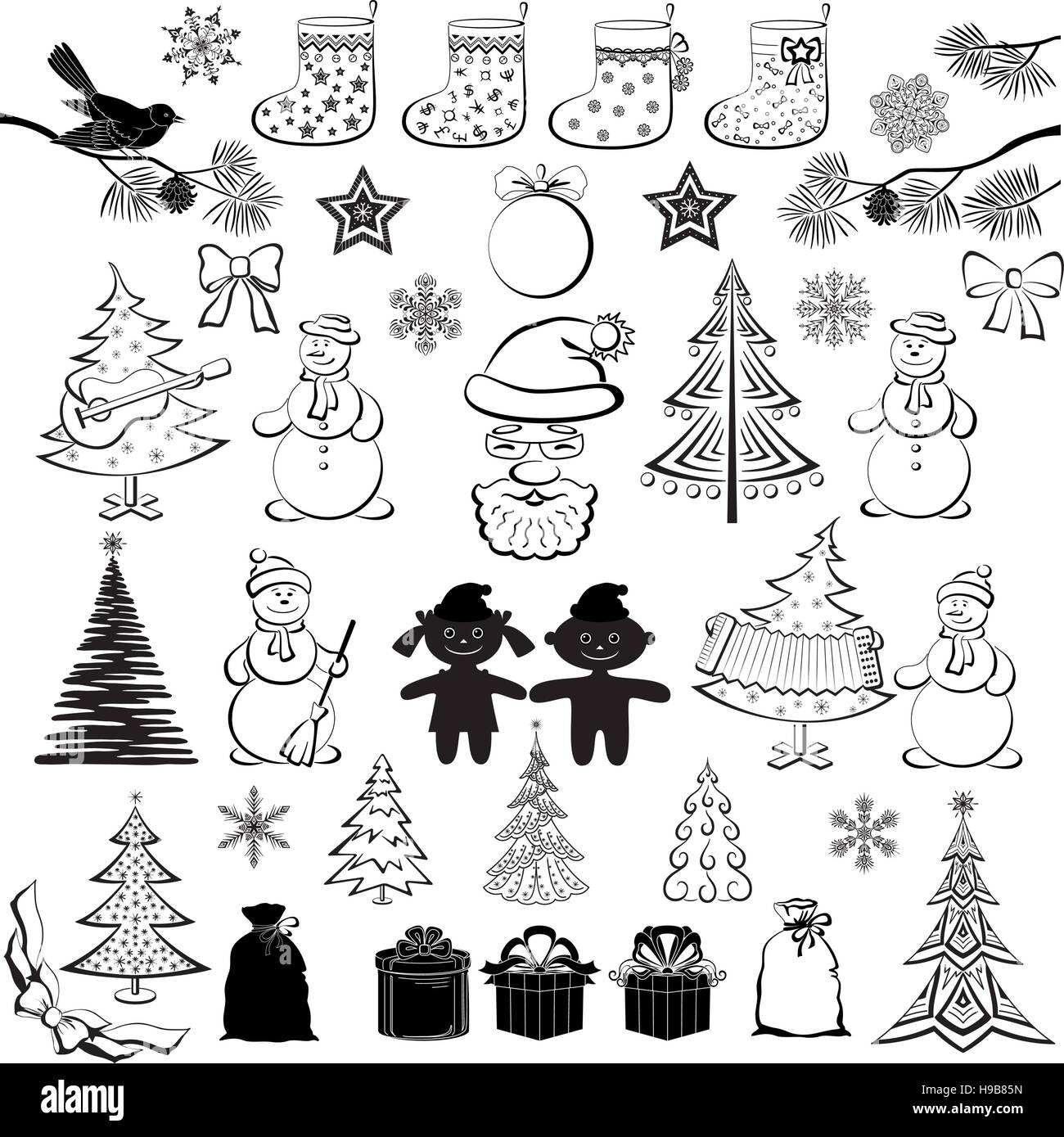 Box sock character cartoon Stock Vector Images - Alamy