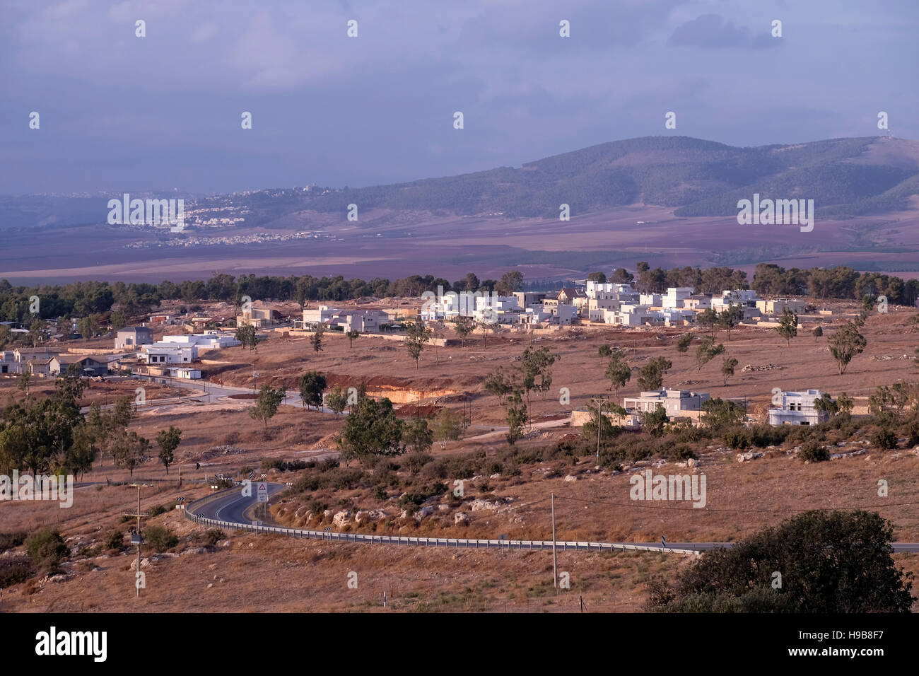 View of the town of Nurit. The first ‘eco-friendly’ town in mount ...