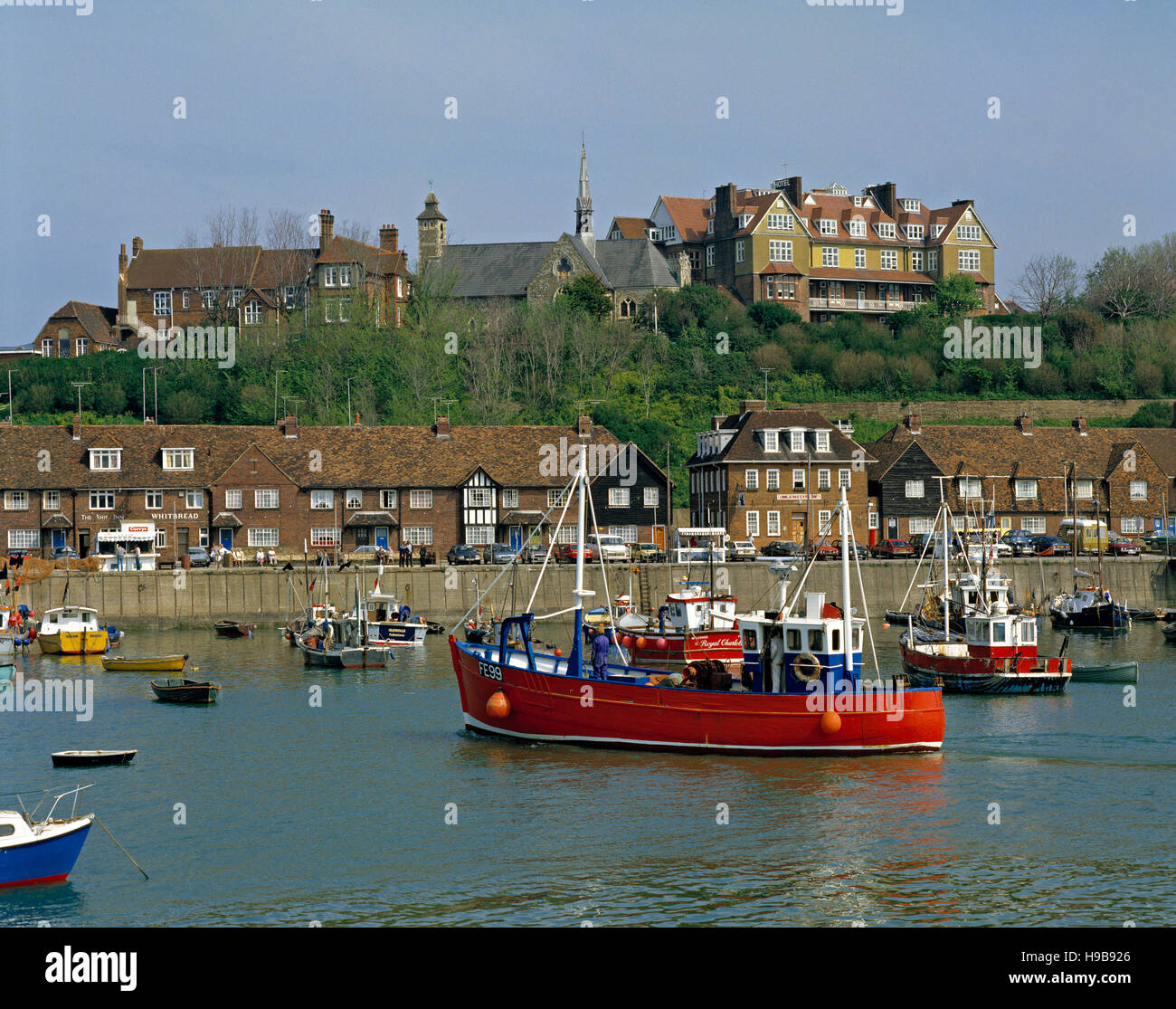 Boats Folkestone Kent England High Resolution Stock Photography and ...