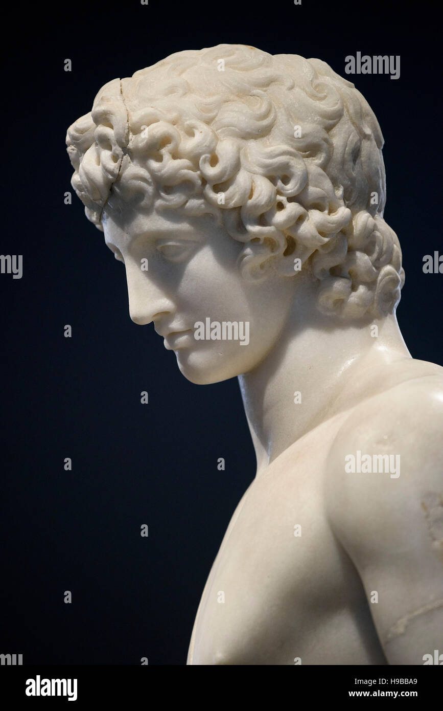 Rome. Italy. Chigi Apollo (ca. mid 2nd C AD) marble statue. Palazzo ...