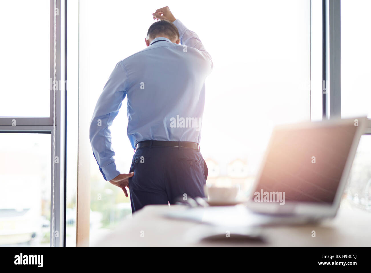 Tired of too many duties Stock Photo - Alamy