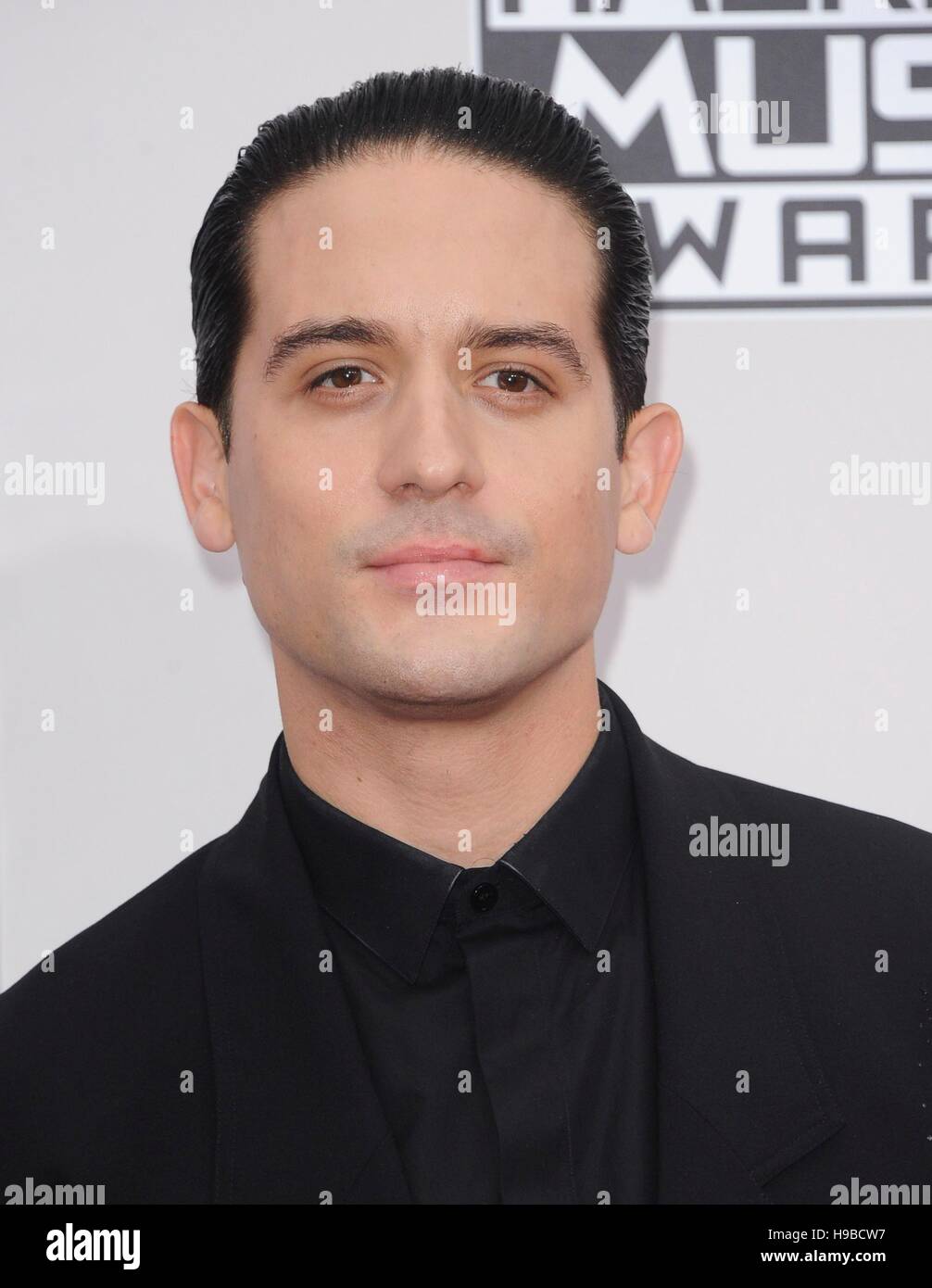Los Angeles, CA, USA. 20th Nov, 2016. G-Eazy at arrivals for 2016 ...