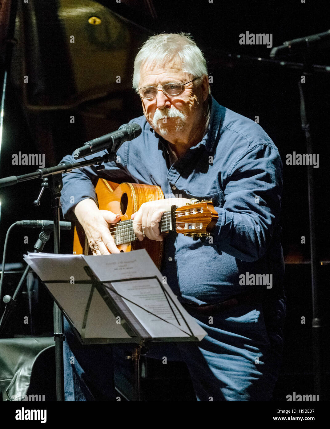 Hamburg, Germany. 20th Nov, 2016. Singer Wolf Biermann gives a concert ...