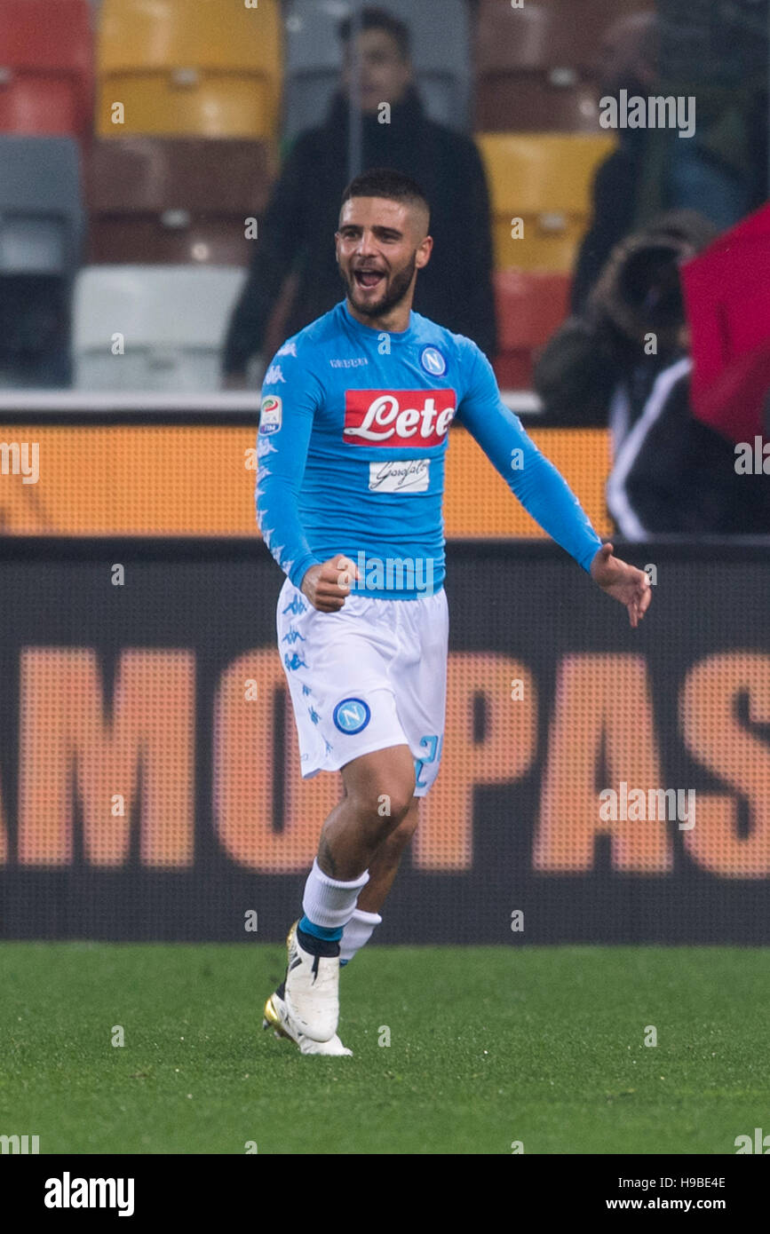 Udine, Italy. 19th Nov, 2016. Lorenzo Insigne (Napoli) Football/Soccer ...