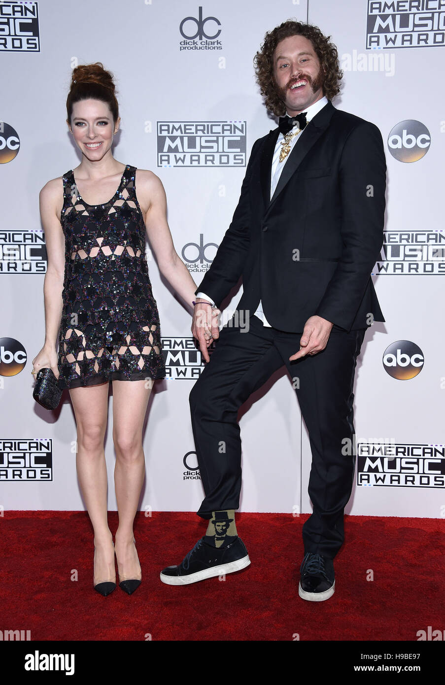 Los Angeles, California, USA. 20th Nov, 2016. T.J. Miller and Kate ...