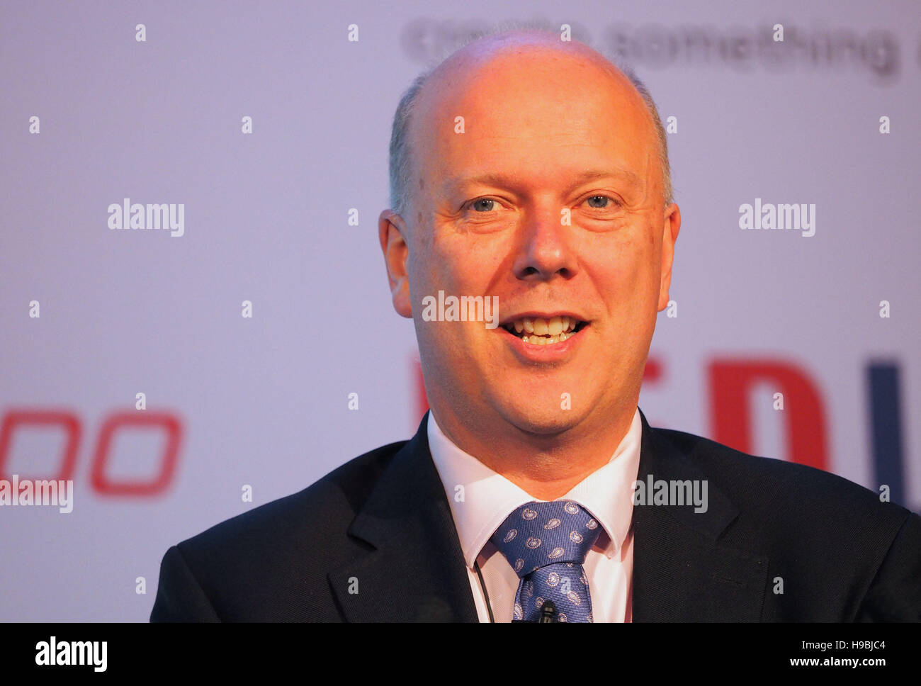 London, UK. 21st Nov, 2016. Rt Hon Chris Grayling MP Sec of State for ...