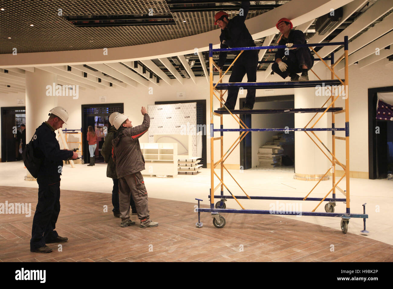 Kiev, Ukraine. 21st Nov, 2016. After four years of redevelopment, Kyiv ...