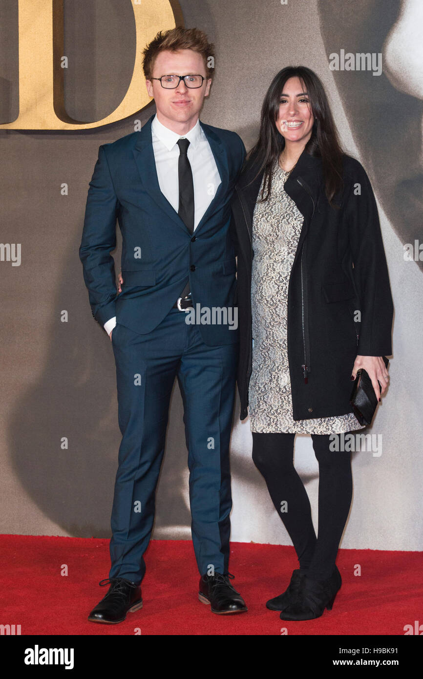 London, UK. 21st November 2016. Iain Batchelor attends the UK premiere ...