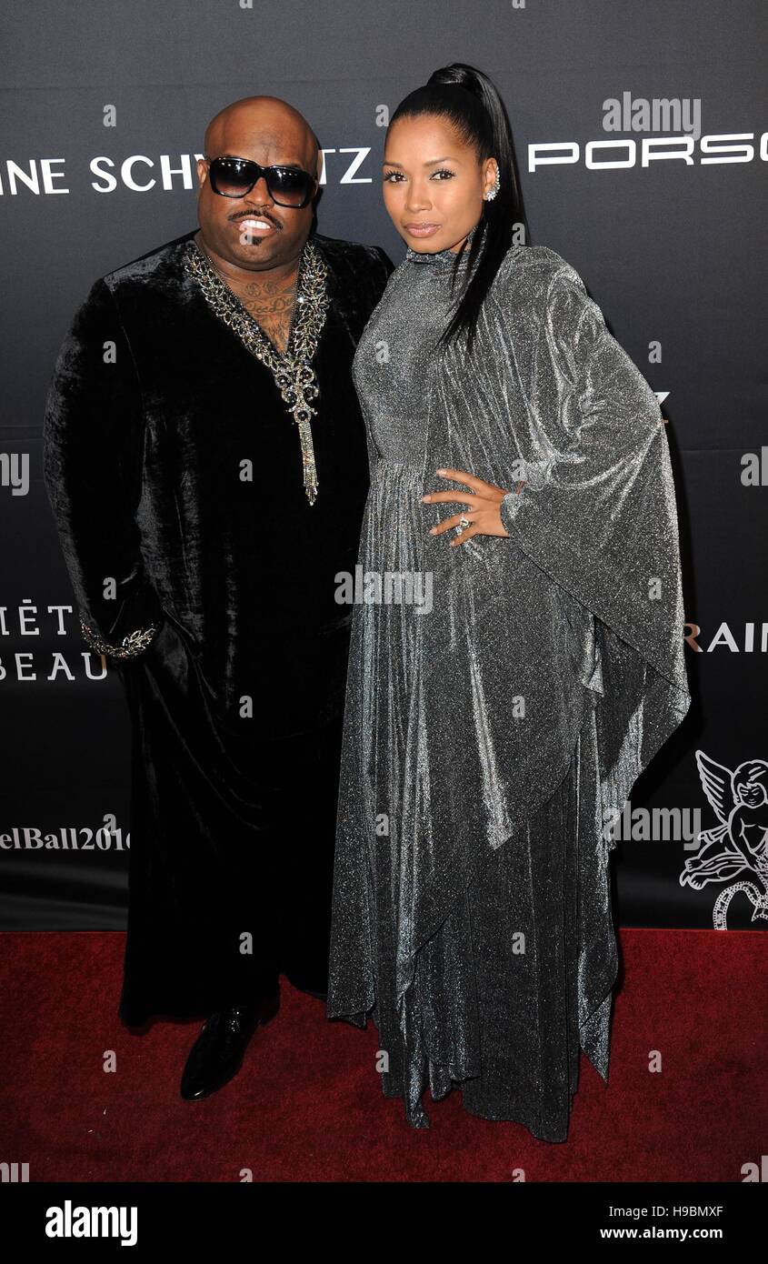 New York, NY, USA. 21st Nov, 2016. Cee Lo Green, Shani James at ...