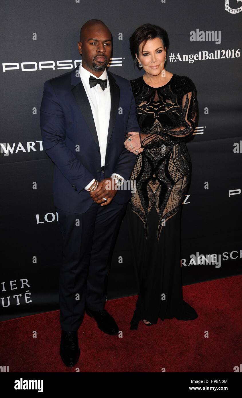New York, NY, USA. 21st Nov, 2016. Corey Gamble, Kris Jenner at ...
