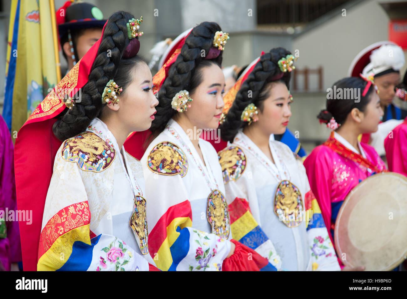 Hollywood, California, USA. 21st November, 2016. Members of the PAVA ...