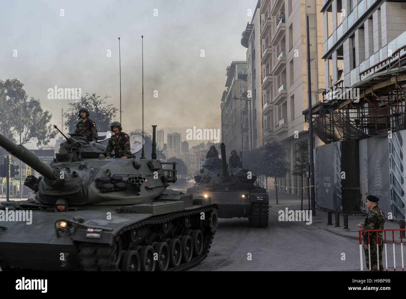 Lebanese army parade hi-res stock photography and images - Alamy