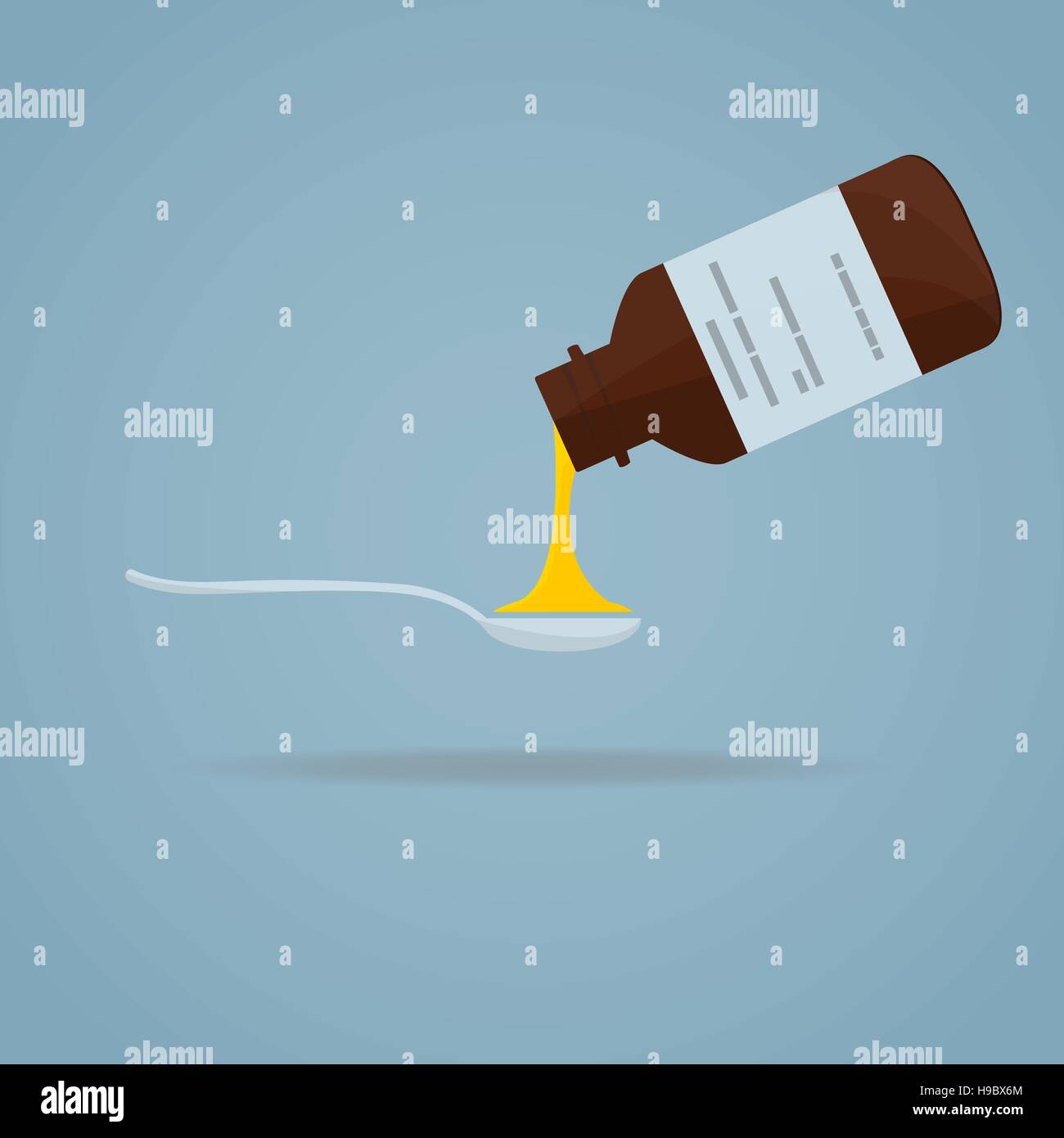 White syrup Stock Vector Images - Alamy