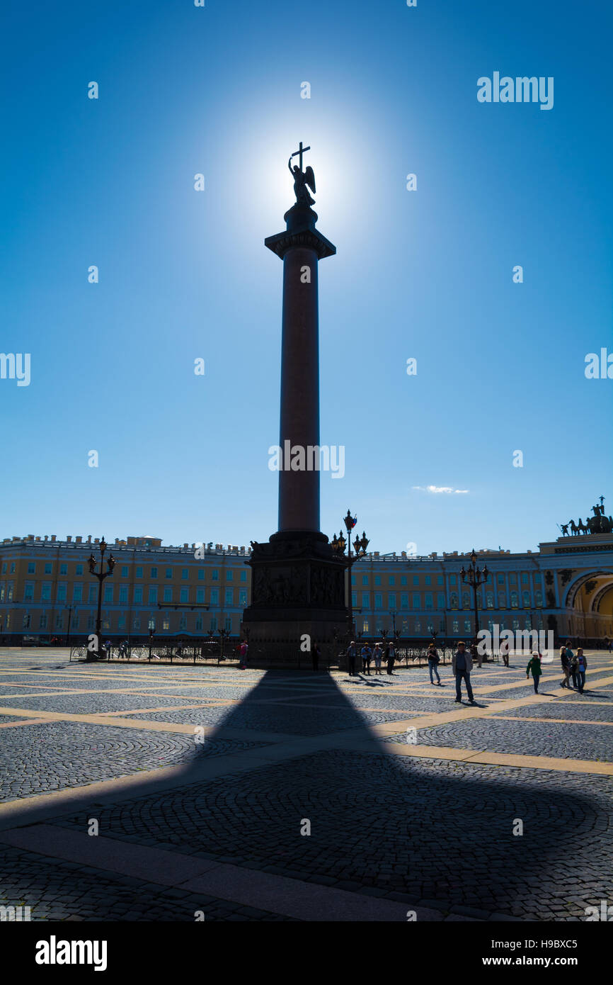 Alexander column angel cross hi-res stock photography and images - Alamy