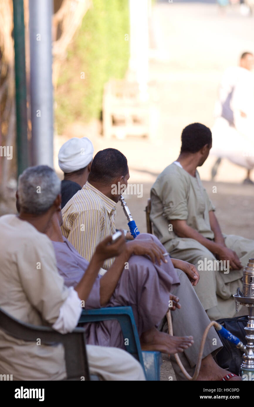 people in aswan egypt during everyday life Stock Photo - Alamy