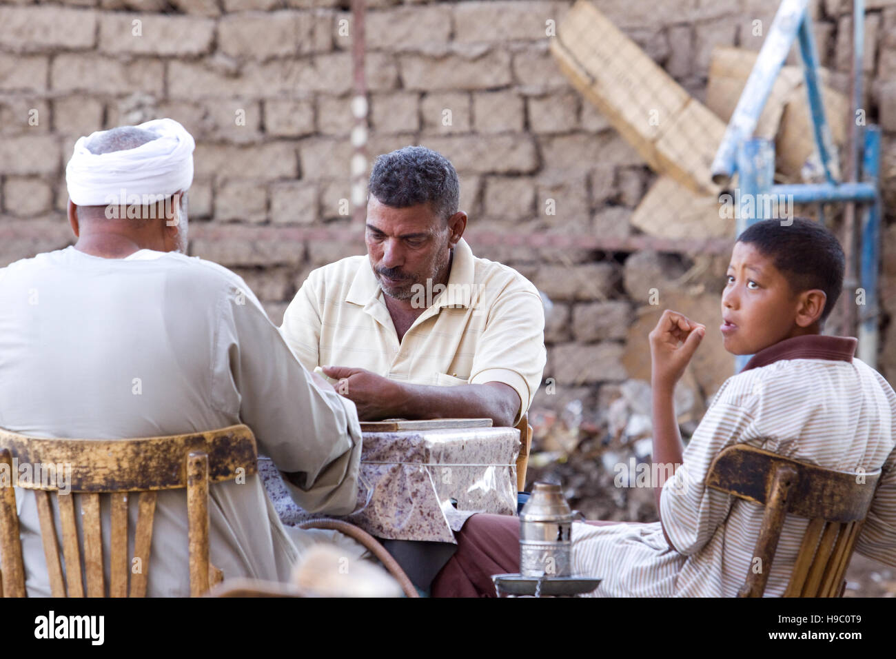 people in aswan egypt during everyday life Stock Photo - Alamy