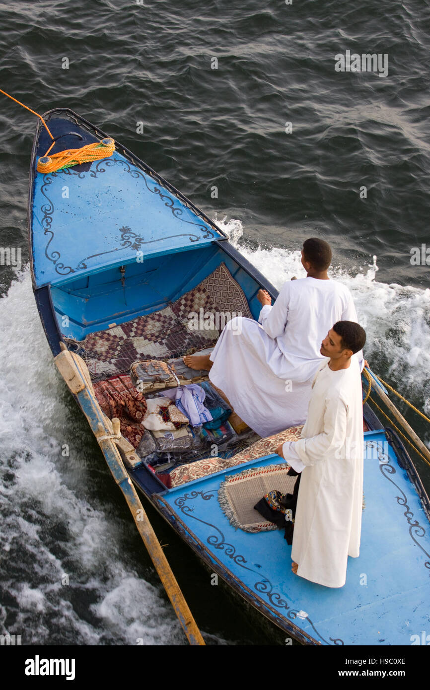 people in aswan egypt during everyday life Stock Photo - Alamy