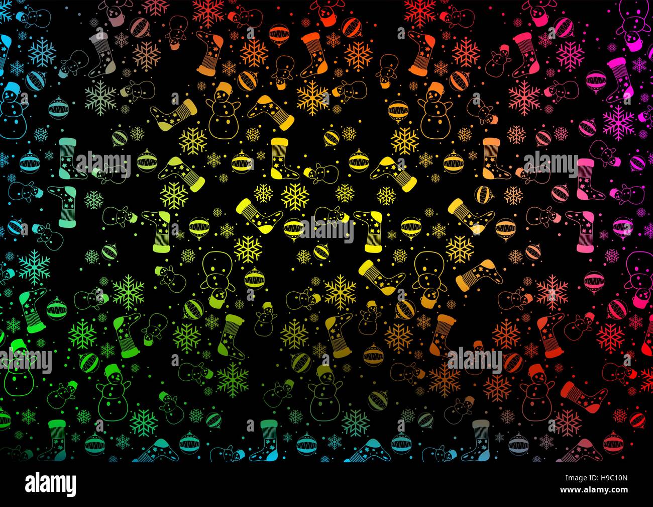 Colorful Christmas Background Texture Stock Vector Image & Art - Alamy