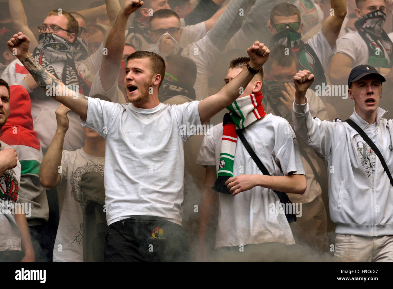 Ultras fans hi-res stock photography and images - Alamy