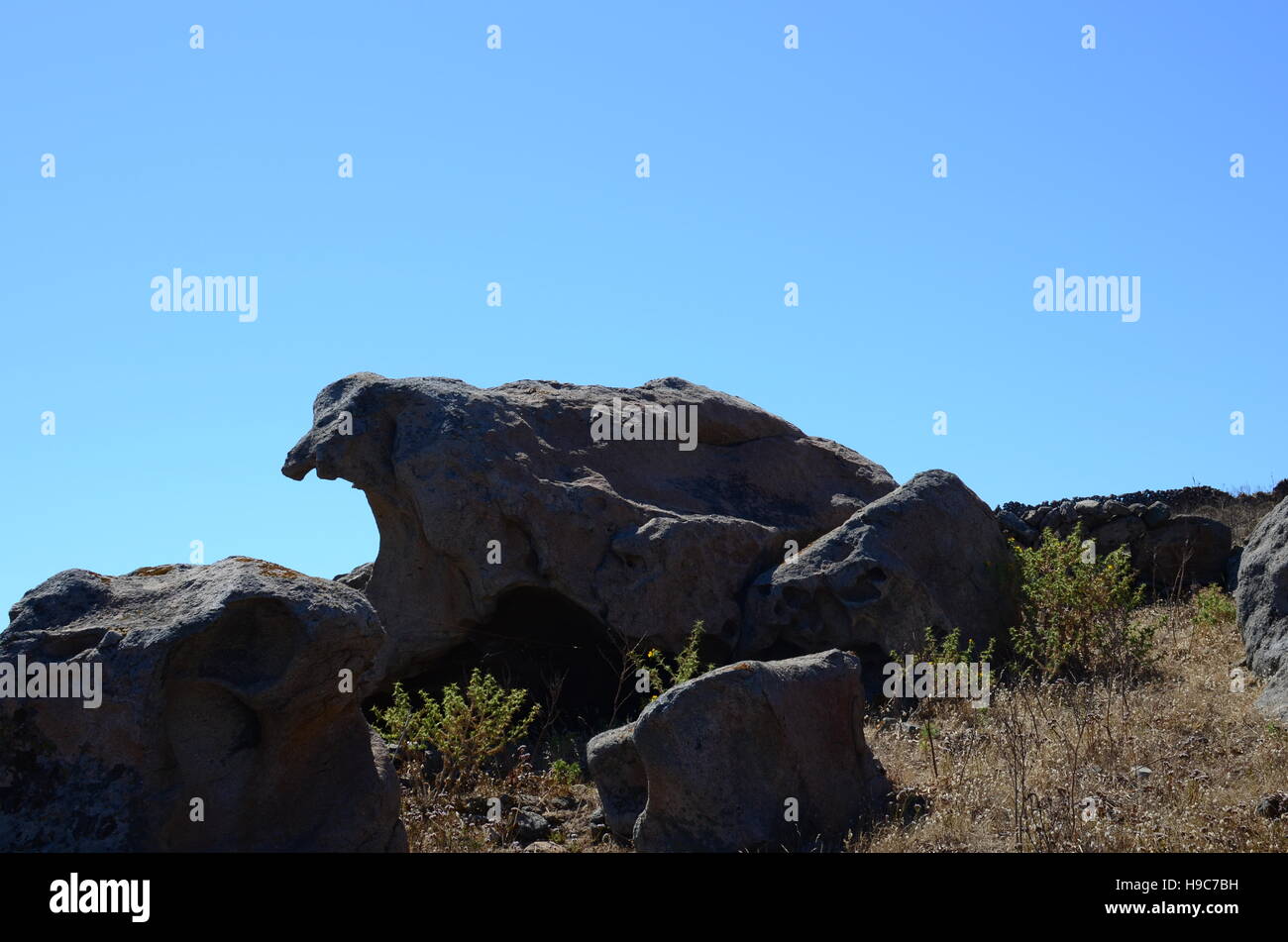 Image of abstract rock shape Stock Photo - Alamy