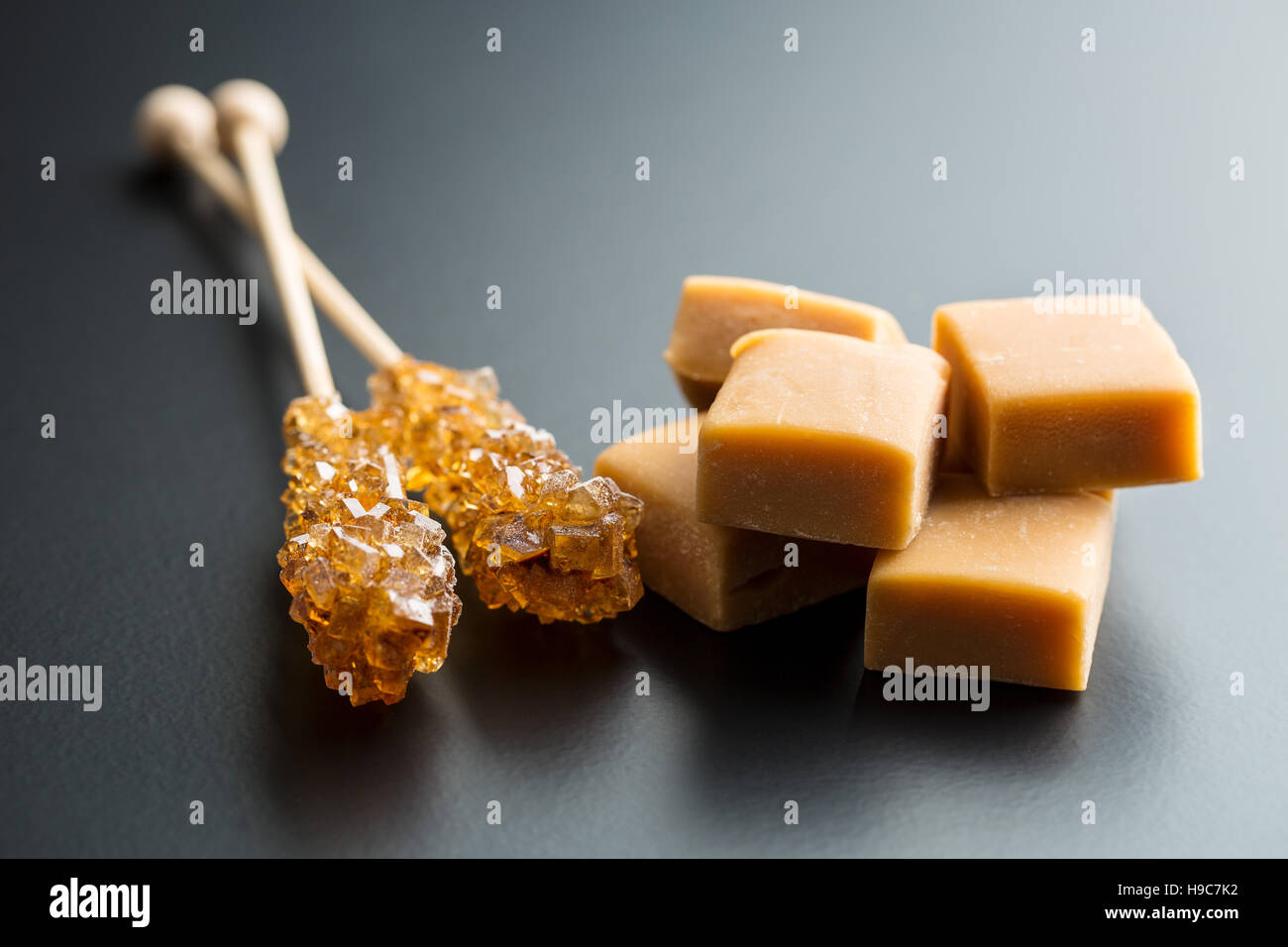 Caramel Candy On A Stick