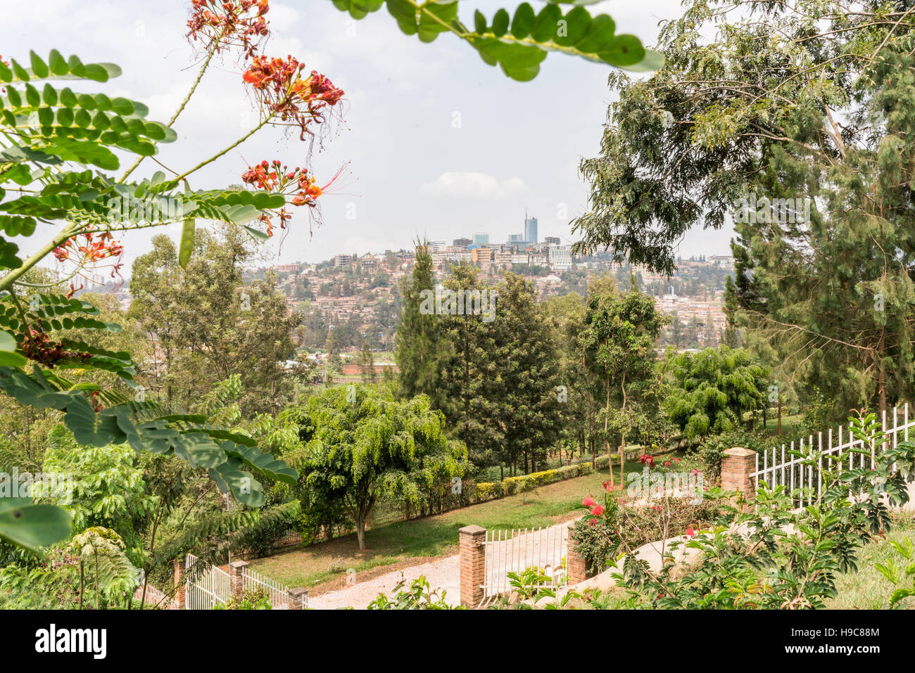 Kigali rwanda city landscape aerial hi-res stock photography and images ...