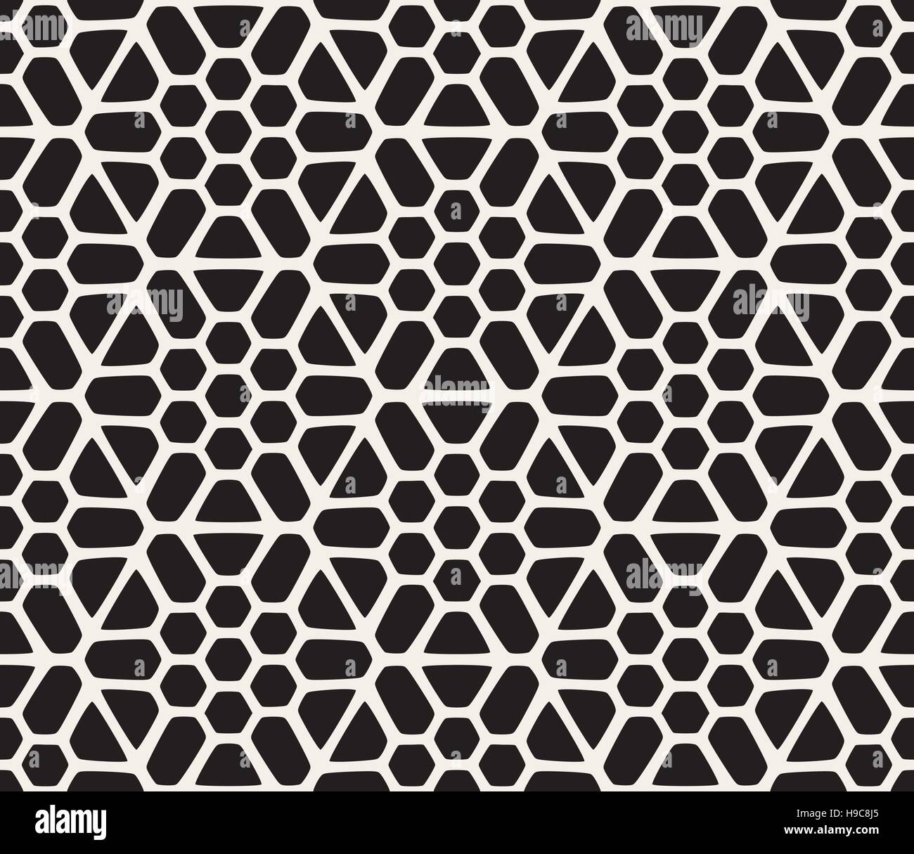 Hexagonal lattice Stock Vector Images - Alamy