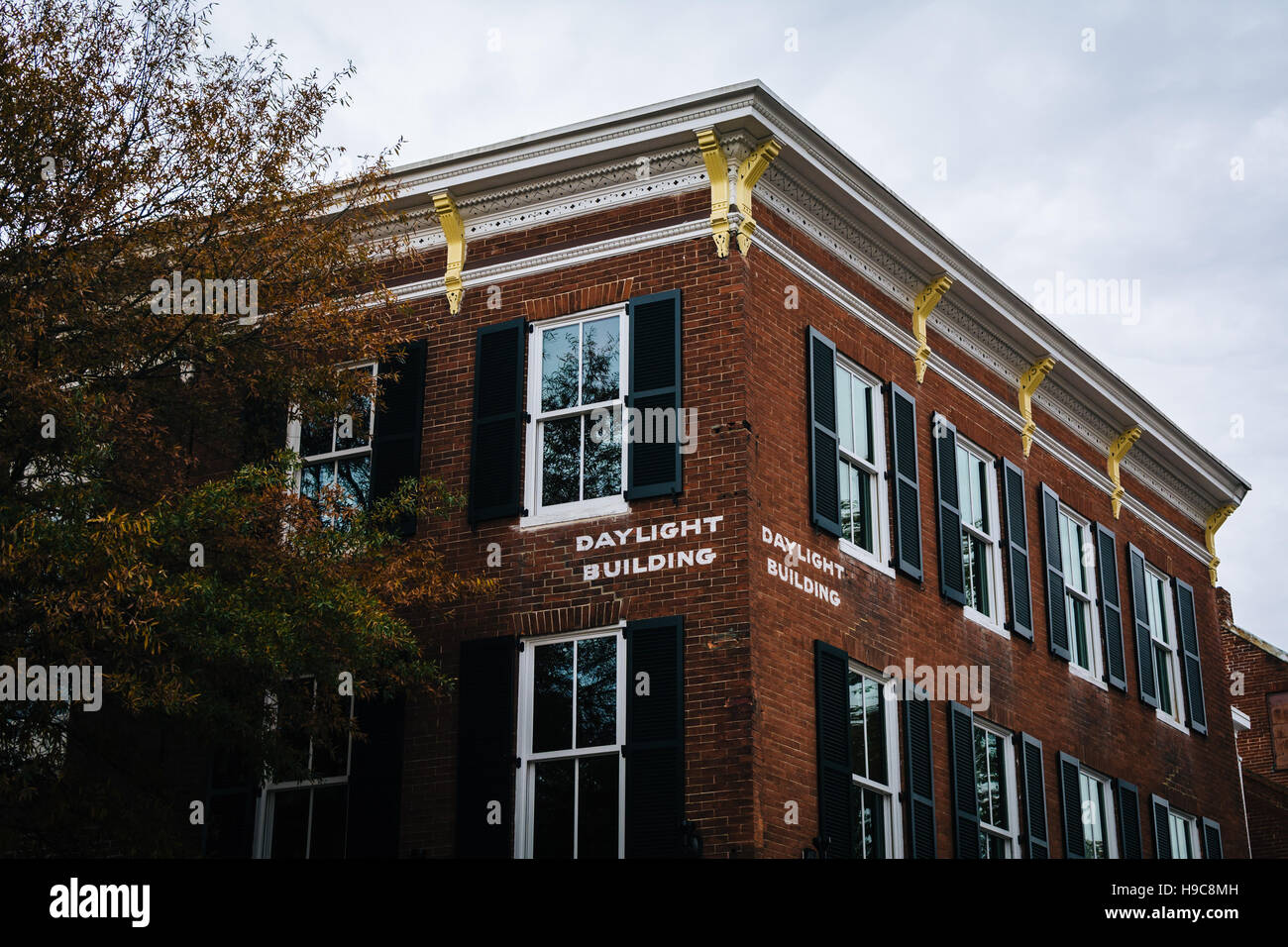 The Daylight Building, in Easton, Maryland Stock Photo - Alamy