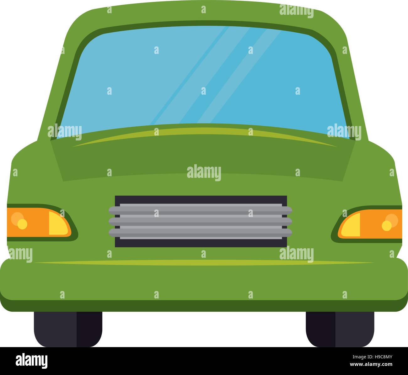 car green isolated icon vector illustration design Stock Vector Image ...