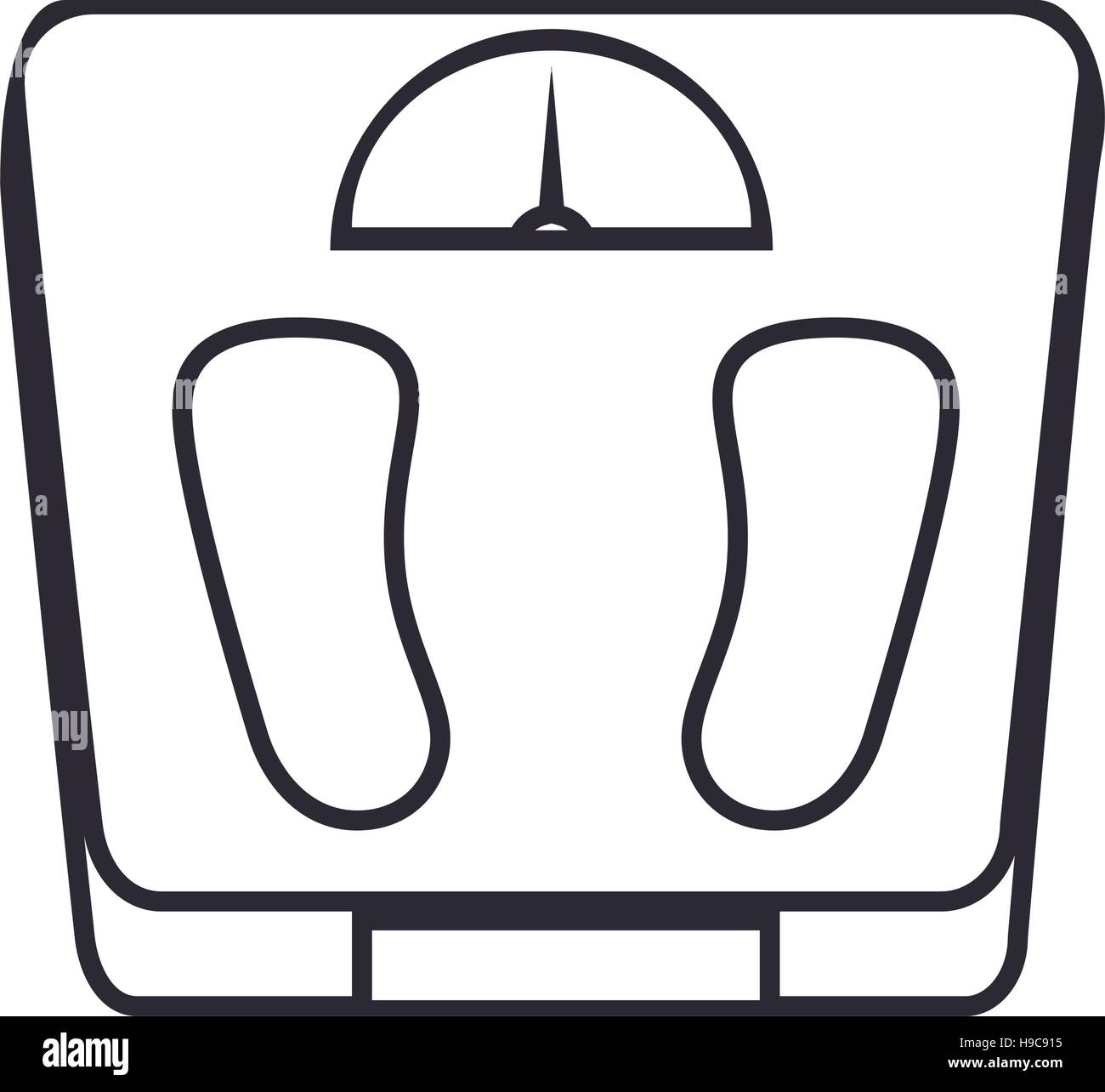 scale weight measure icon vector illustration design Stock Vector Image ...