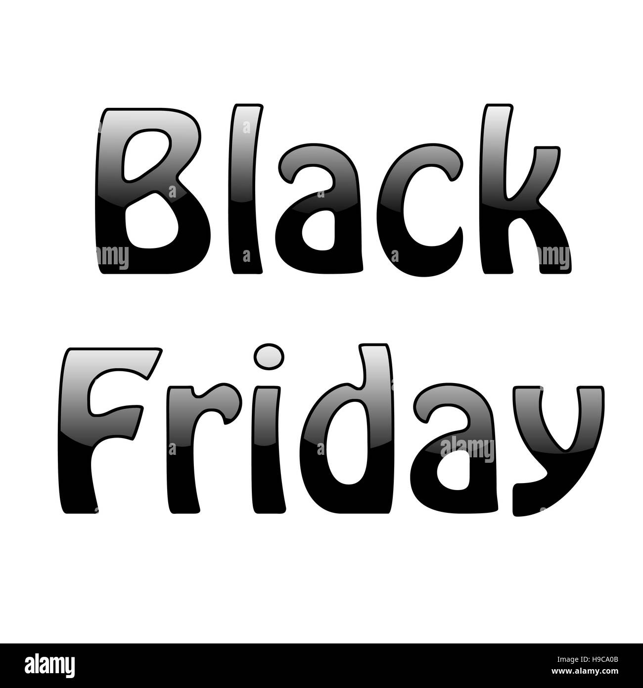 Black friday action Cut Out Stock Images & Pictures - Alamy