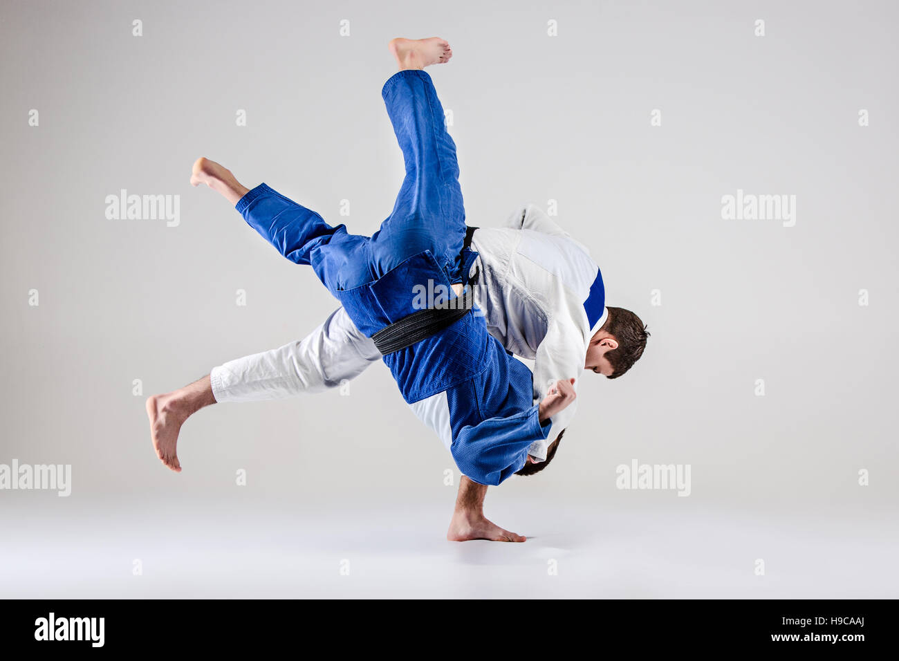 Two men practice boxing hi-res stock photography and images - Alamy