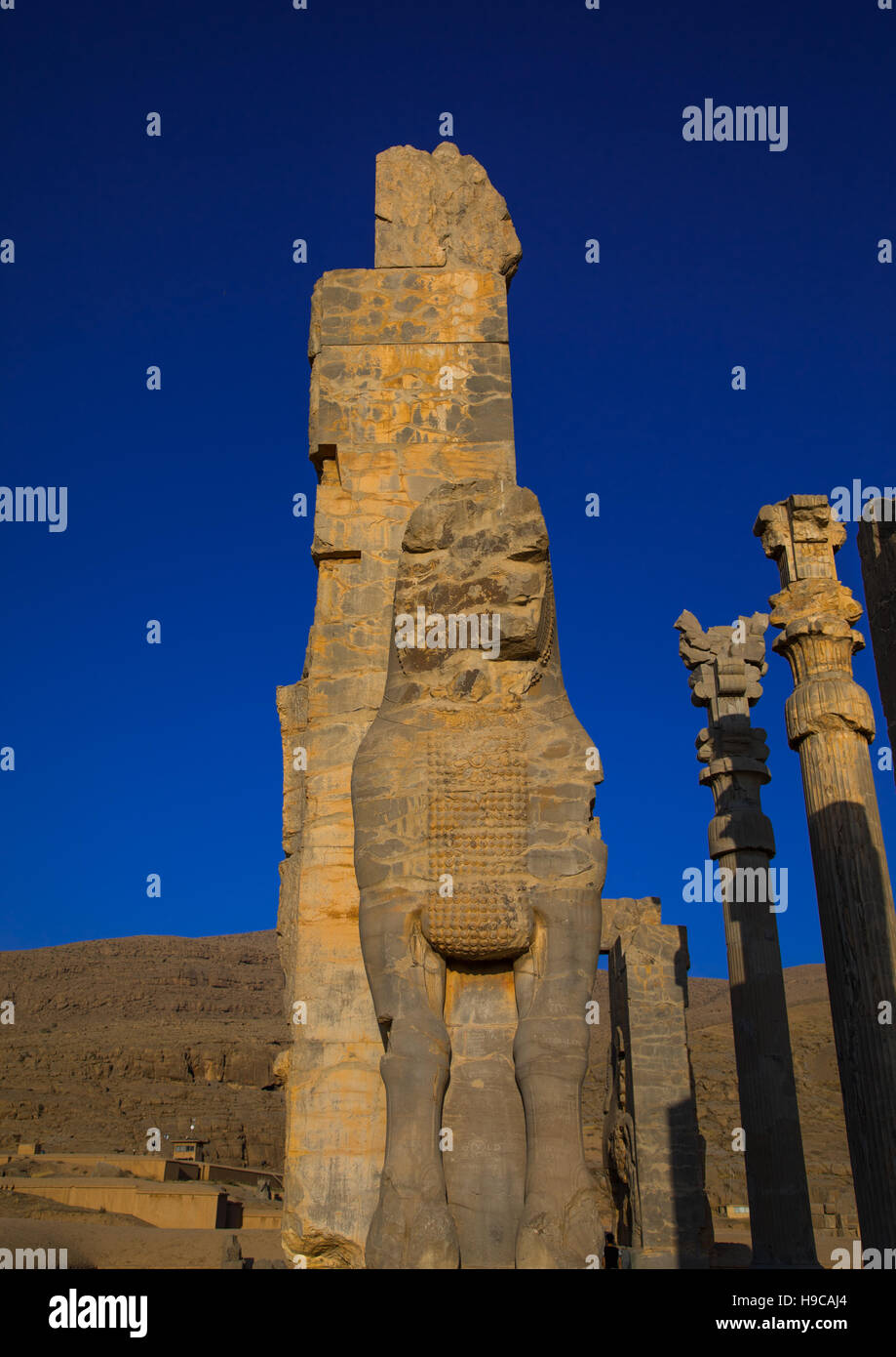 The gate of all nations in persepolis, Fars province, Marvdasht, Iran ...